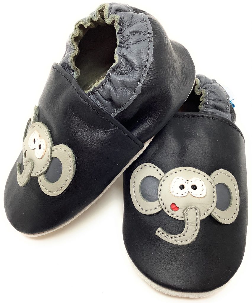Eric the Elephant - Soft Leather Baby Shoes - Minifeet