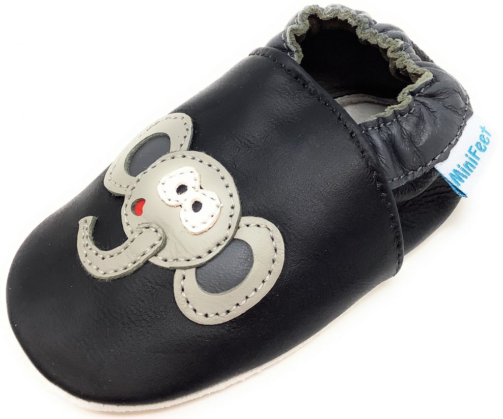 Eric the Elephant - Soft Leather Baby Shoes - Minifeet
